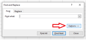 Understanding the Find and Replace Search Options – Capstone Editing